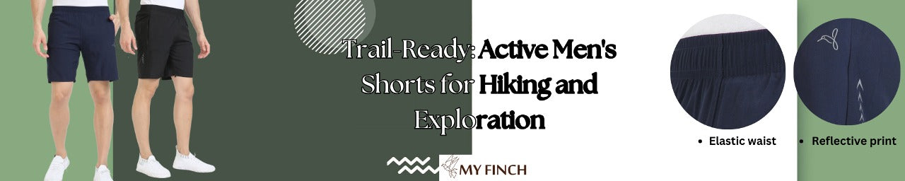 Trail-Ready: Active Men's Shorts for Hiking and Exploration
