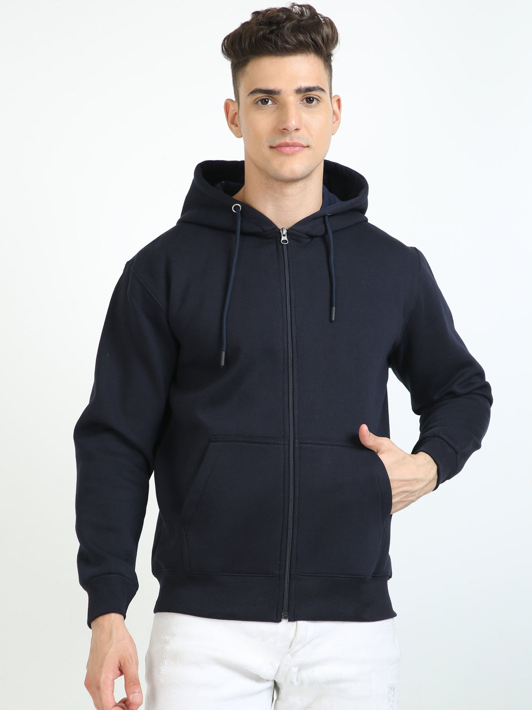 Buy Stylish Plain Hoodies for Men at Amazing Price
