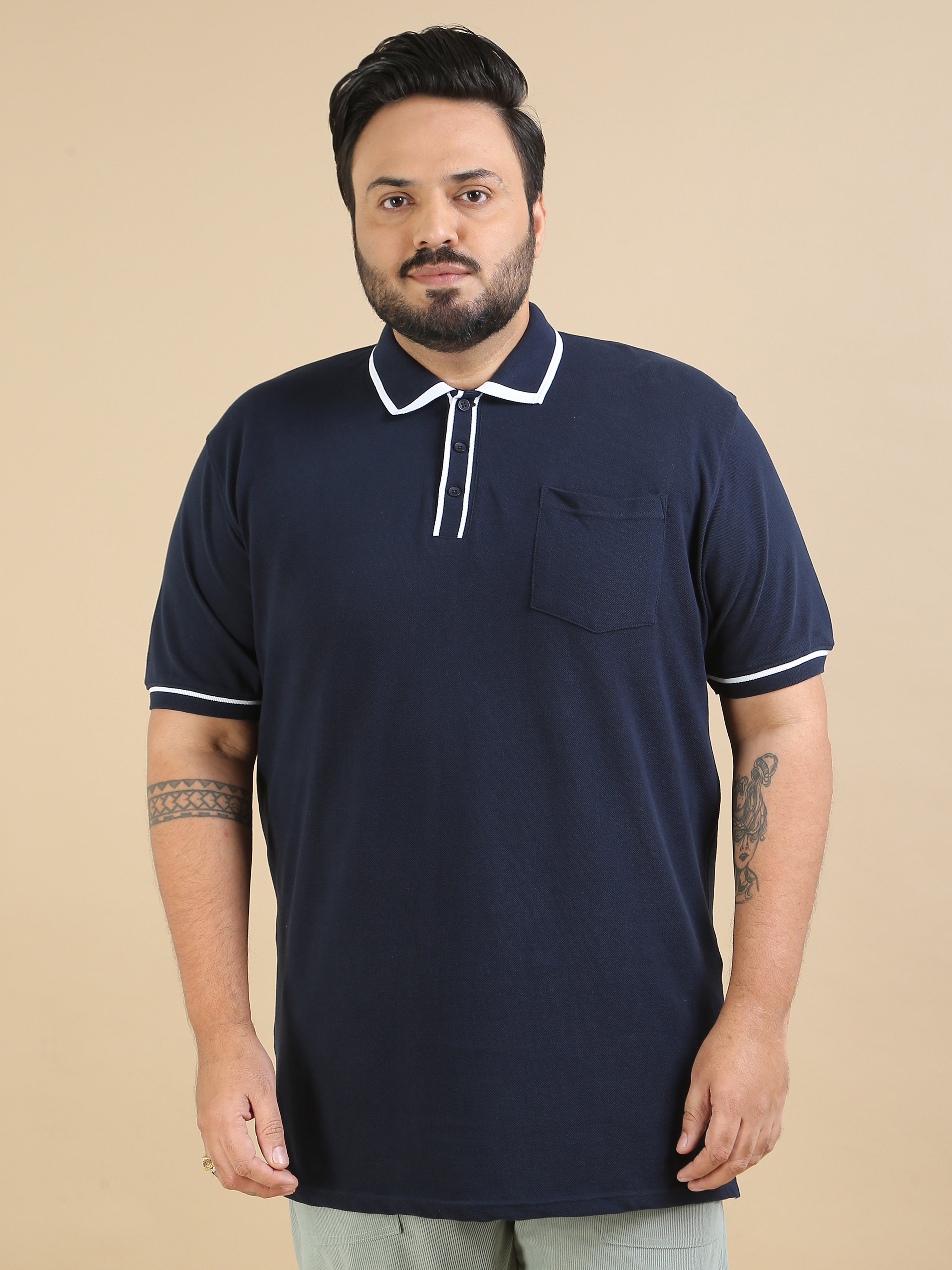 Plus Size Men Polo - Buy Latest Plus Size Polo T Shirts