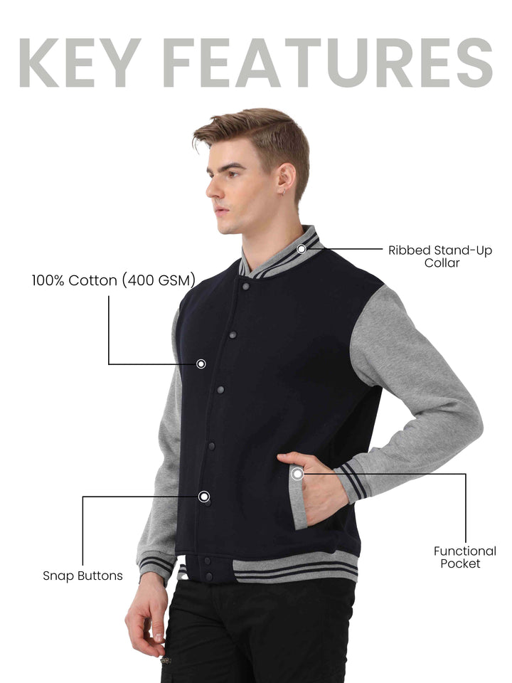 Shop stylish Versity Jackets for Men at Great Price