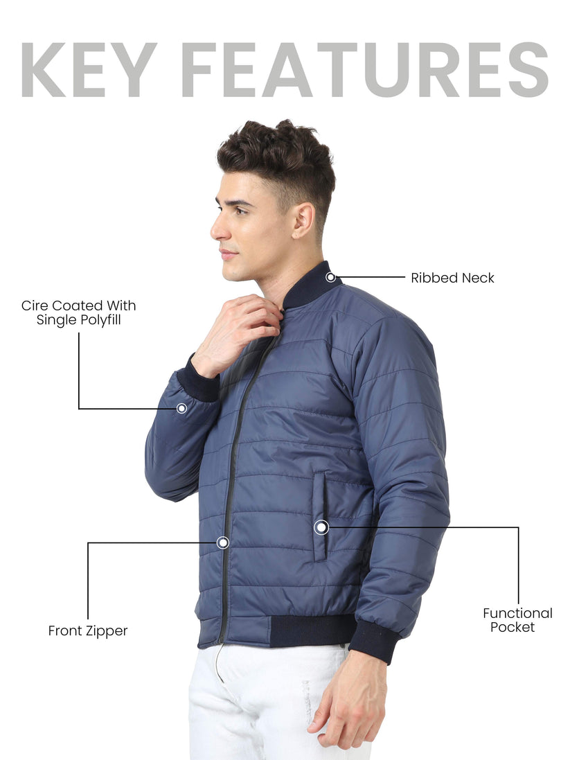 Buy Trendy Navy blue jacket mens Online in India – Finch